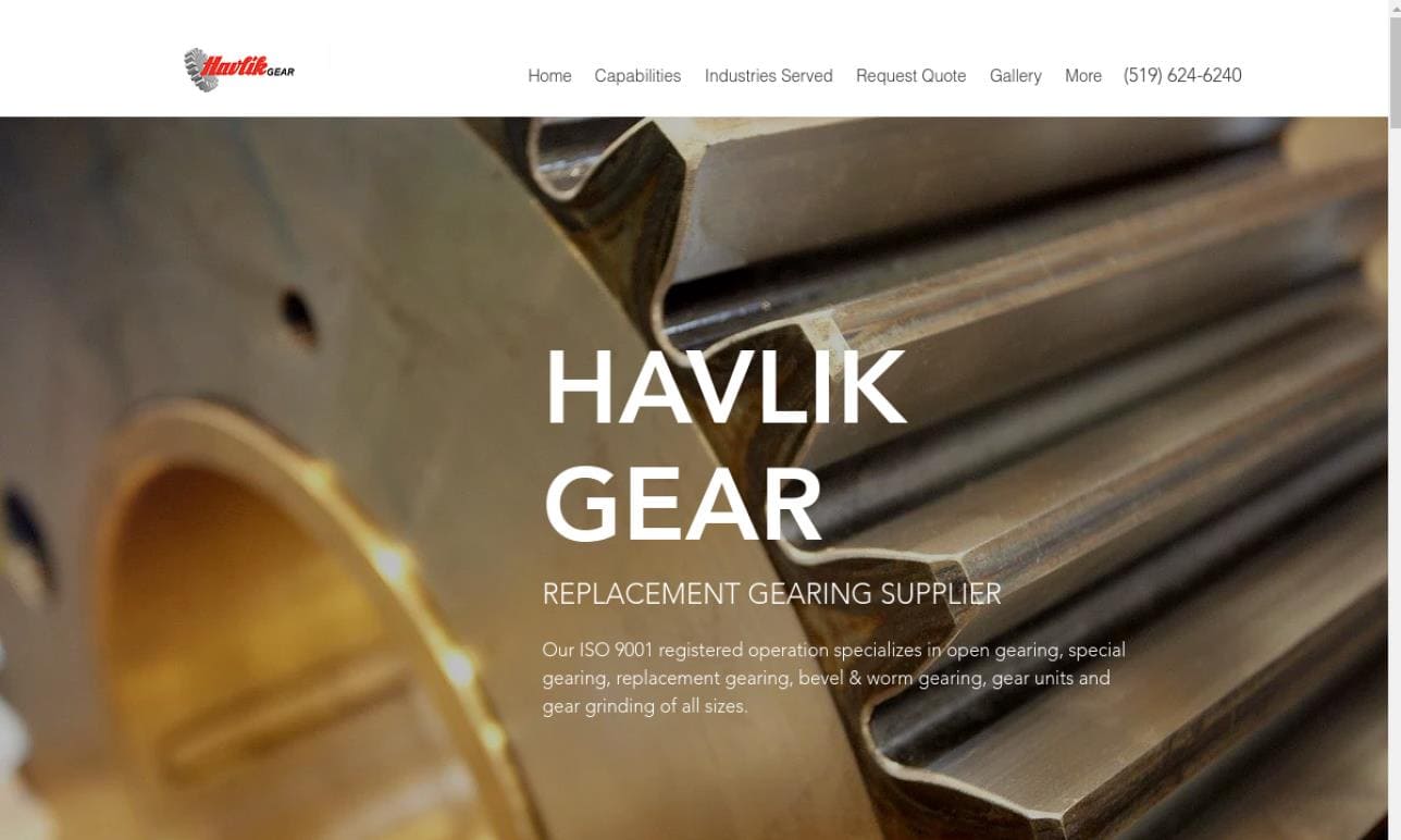 Havlik Gear | Industrial Gears Manufacturers
